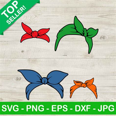 Bandana Mom Bundle Svg Bundle Bandana Svg Mom Headband Svg