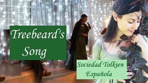 Cover Lectura De Cuentos EstelCon 2018 Treebeard S Song LOTR JRR Tolkien Donald Swann