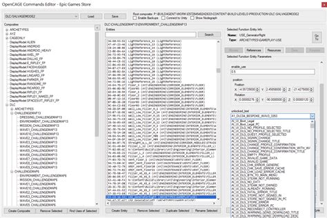 Dropdown List In DLC SALVAGEMODE Shows Wrong List Issue MattFiler OpenCAGE GitHub