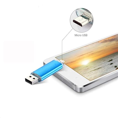Android USB 2 0 OTG Smart Phone Tablet PC Usb Flash Drive External Storage Usb Stick 64gb