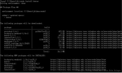 windows10（64位）anaconda3 python3 6搭建tensorflow（cpu版本）及keras python技术站