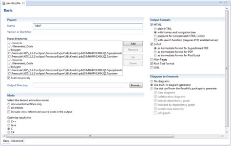 Automatic Documentation Generation Doxygen With Processor Expert Mcu