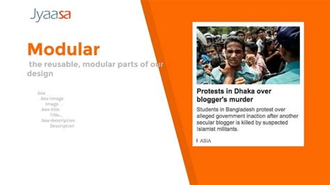 Scalable And Modular Architecture For Css Ppt