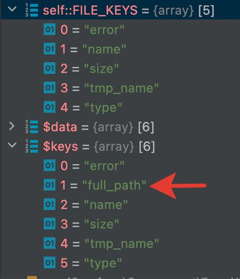 Form Files Upload Is Broken For Php 81 Because Of New Key Fullpath Is Added · Issue 46146
