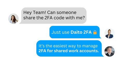 Daito Authenticator On Linkedin Stop Manually Sending 2fa Codes Use Daito To Securely Share