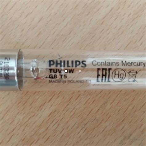 Jual Lampu Philips Tuv Uvc T Watt Lampu Steril Kuman Bakteri Germicidal Jakarta Barat