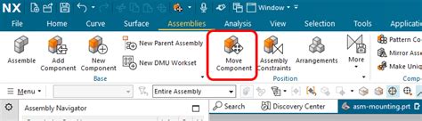 moving components in nx assembly cad tips
