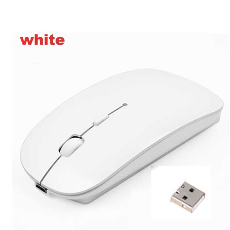Rechargeable Usb Wireless Silent Mute Gaming Mouse Grandado