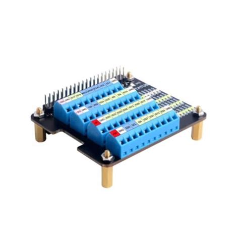 Gpio Screw Terminal Hat For Raspberry Pi Robodünya