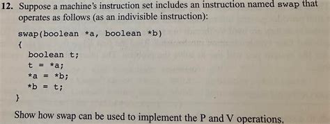 Solved Suppose Processes P0 And P1 Share Variable V2