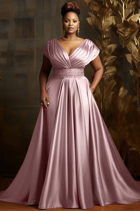 Xpluswear Design Plus Size Formal Gold V Neck Split Sequin Maxi Dresses Xpluswear