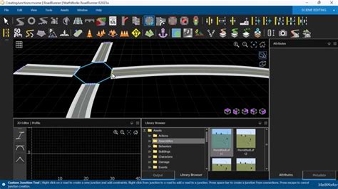roadrunner tutorial part 6 creating junctions video matlab and simulink