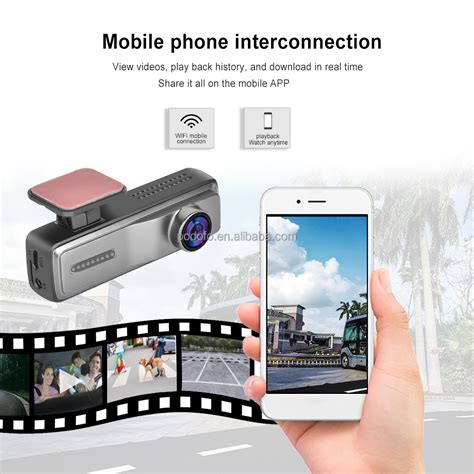 Podofo Wifi Adas仪表盘摄像头高清1080p Usb车载摄像头dvr夜视g传感器内置电池移动应用安卓车载收音机 Buy 汽车