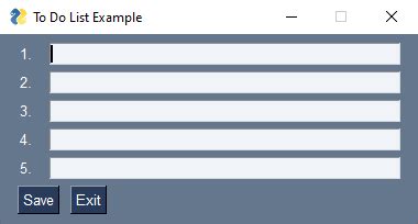 Layouts PySimpleGUI Documentation