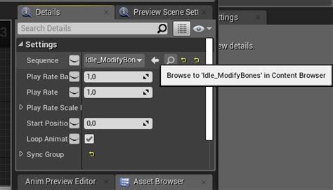Is There A Way To Do Open Asset Instead Of Browse To Asset In Content Browser Runrealengine