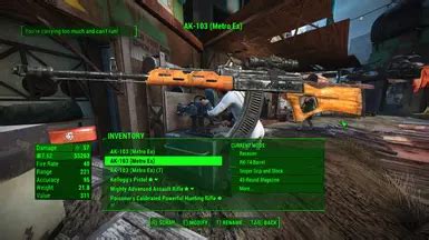 Metro Exodus Ak 103 At Fallout 4 Nexus Mods And Community