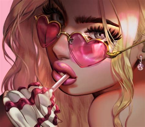 SUPERSONIC ART Naked Cherry X INPRNT Artist Naked Cherrys