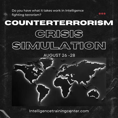 Counterterrorism Crisis Simulation The Counterterrorism Group