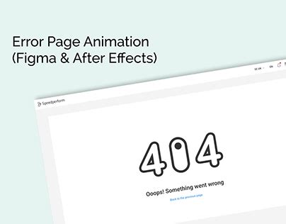 Error UI Page Projects Photos Videos Logos Illustrations And Branding Behance