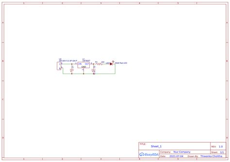 First PCB EasyEDA Open Source Hardware Lab