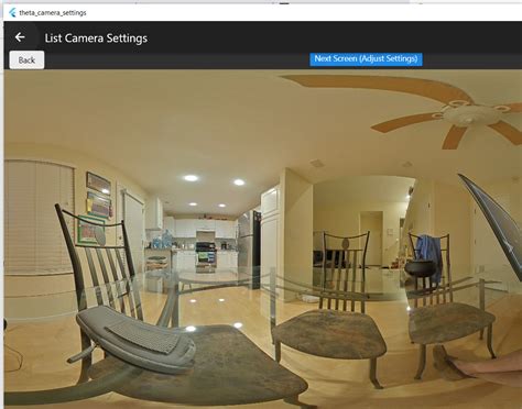 Theta Api Comparison Test Mobile App Framework Show All Camera Settings Api Usage Camera
