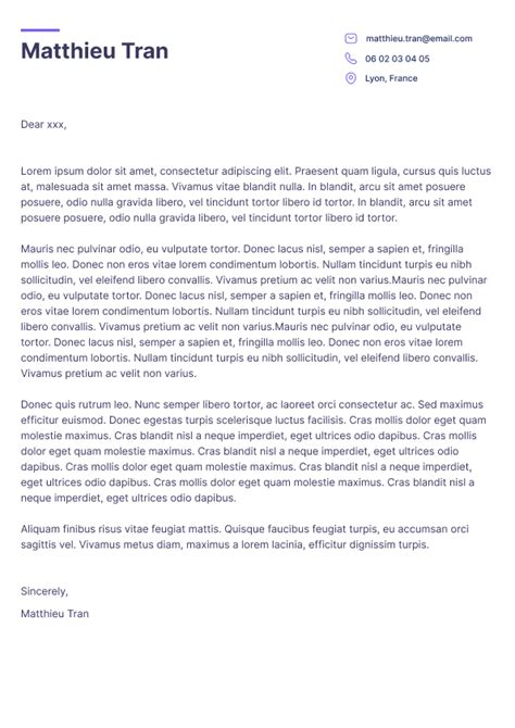 Cr Ez Une Lettre De Motivation Pour Un Bts Qui Vous D Marque Avec Cvenligne