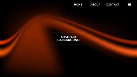 Abstract Dark Background Elegant Gradient Mesh Red Orange Smooth Color
