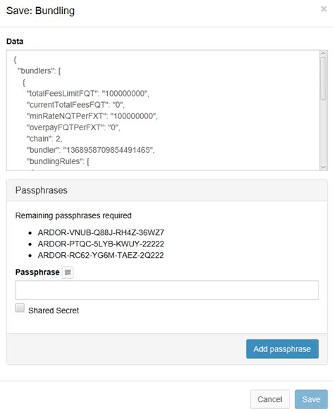 Node Processes Configuration