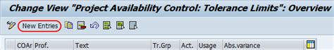 How To Define Budget Tolerance Limits In Sap Sap Tutorials