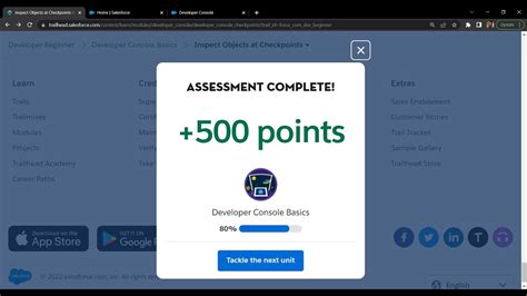 Salesforce Trailhead Inspect Objects At Checkpoints Youtube
