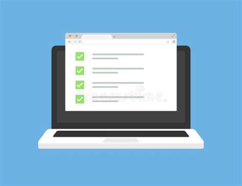Checkbox Template Stock Illustrations 5082 Checkbox Template Stock