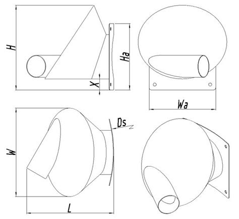 Vortico Conical Steel Vortex Flow Regulator Vrp S