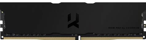 Оперативна память Ddr4 16gb 3600mhz Goodram Irdm Pro Black з радіатором Irp K3600d4v64l18 16g