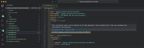 New Extension Has Warning Because It Includes Oncommand Activation · Issue 401 · Microsoft