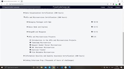 unable to get api and microservices certification freecodecamp support the freecodecamp forum