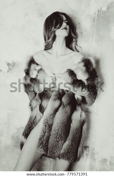 Nude Girl Fragile Feminine Figure Covered Stock Photo Shutterstock