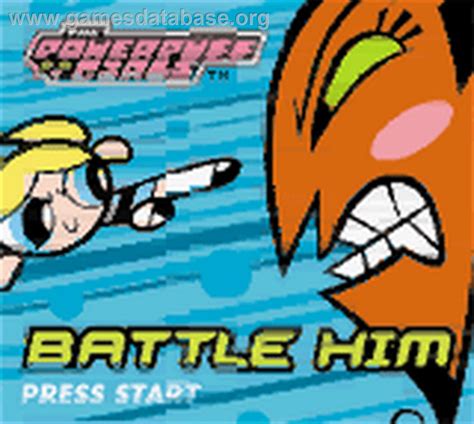 Powerpuff Girls Battle Him Nintendo Game Boy Color Ebay My Xxx Hot Girl