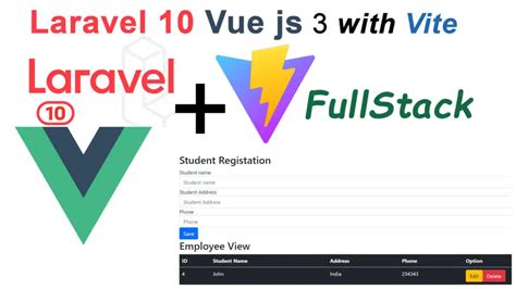 Build Crud App With Laravel 10 And Vuejs Tutusfunny