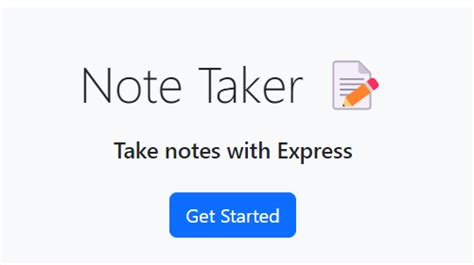 Github Treecao Note Taker