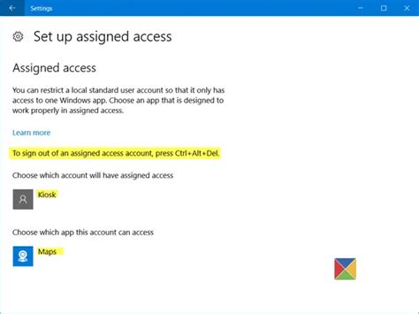 How To Set Up Kiosk Mode In Windows 11 Using Assigned Access