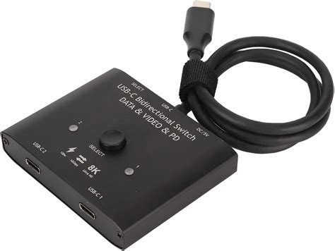 Usb C Switch Bi Directional Usb C Switcher 2 In 1 Out 1 In 2 Out Type