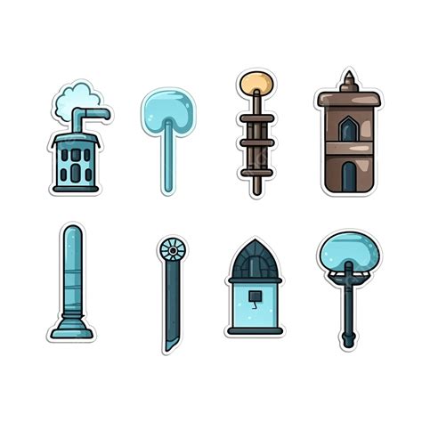 워터 패스 레벨 미니멀리스트 건설 도구 스티커 컬렉션 세트 물 통과하다 수준 Png 일러스트 및 이미지 에 대한 무료 다운로드 Pngtree