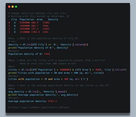 dare johnson on linkedin python pandas datascience dataanalytics