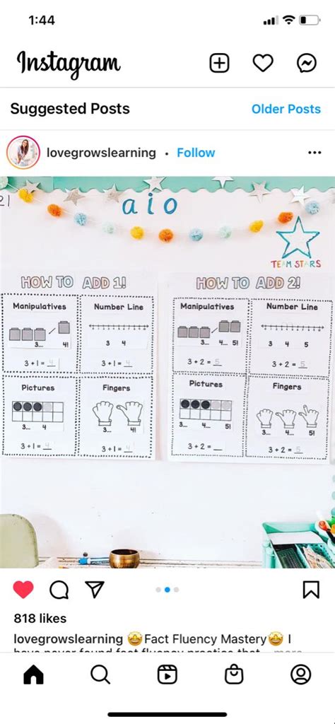 Different Ways To Add Anchor Chart Fact Fluency Number Line Anchor Charts