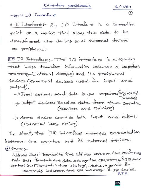 computer peripherals pdf