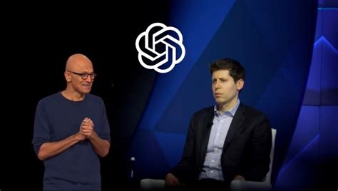 Microsoft Neemt De Afgezette Voormalige Ceo Van Openai Sam Altman Aan Wetenschap
