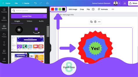 how to create your own element in canva blogging guide