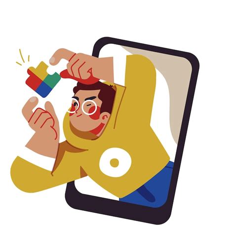 Premium Vector Programming Illustration Set Different Characters Working On Computers Flat Vector