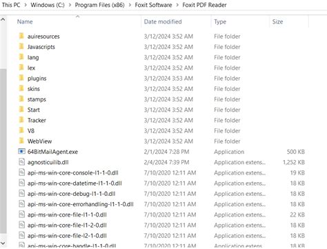 Foxitstallfolderprogramfilesx86