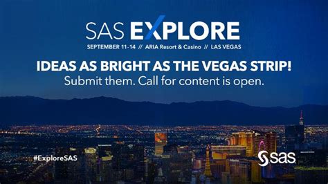 Bring Your Expertise To Sas Explore 2023 Sas Users